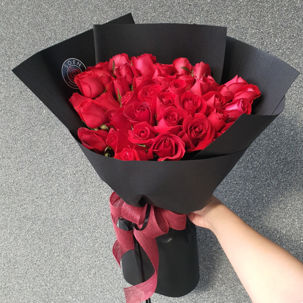 Roses Only Packing | Kota Kinabalu Florist | SO-EN Florist